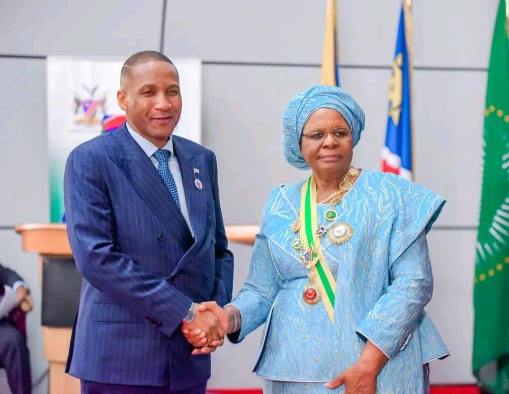 Botswana president Duma Boko celebrates historic inauguration of ...