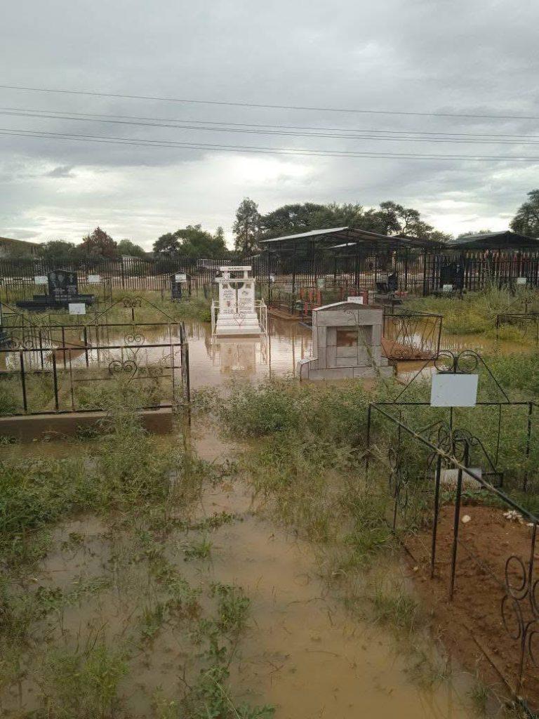 Heavy rains flood Rehoboth cemetery, grieving families left to repair ...