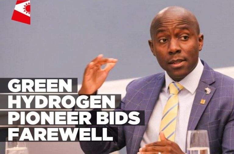 Namibia Green Hydrogen Programme Bids Farewell to Mnyupe - Namibia