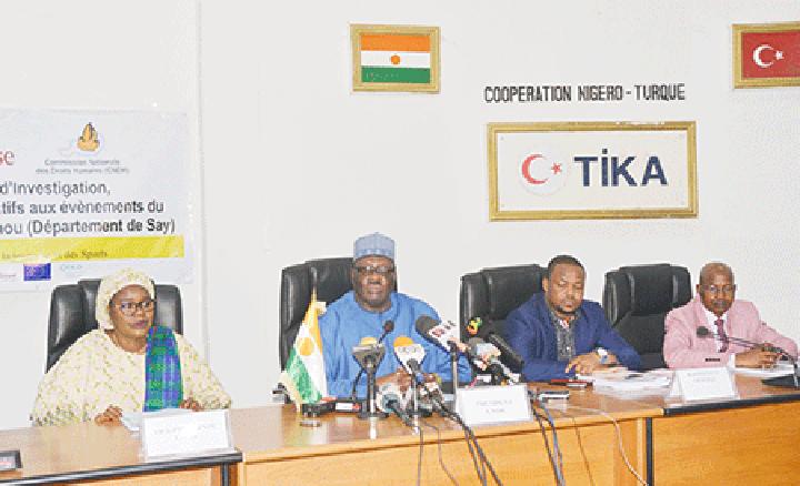 Présentation publique de rapport sur les évènements de Tamou : La CNDH ...