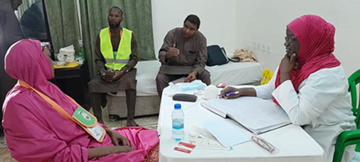 La mission médicale du COHO pour le Hadj : Des agents dévoués au plus ...