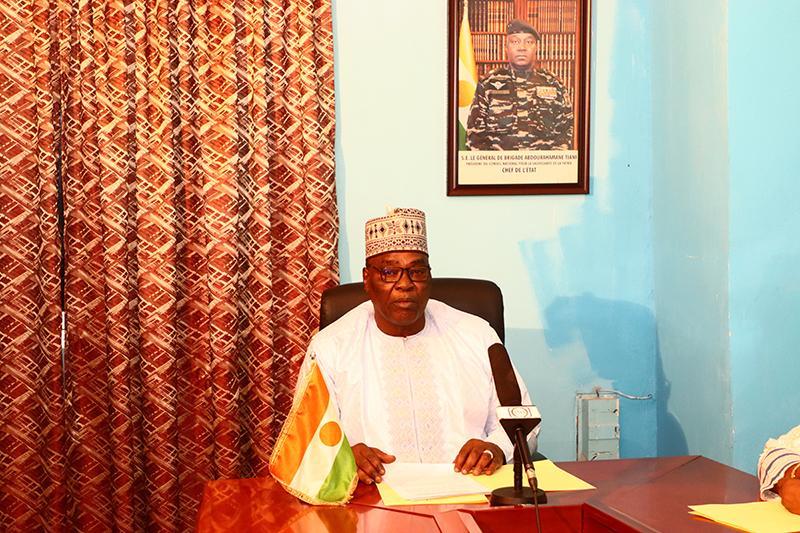 Point de presse du ministre de la Justice et des Droits l’Homme, Garde ...