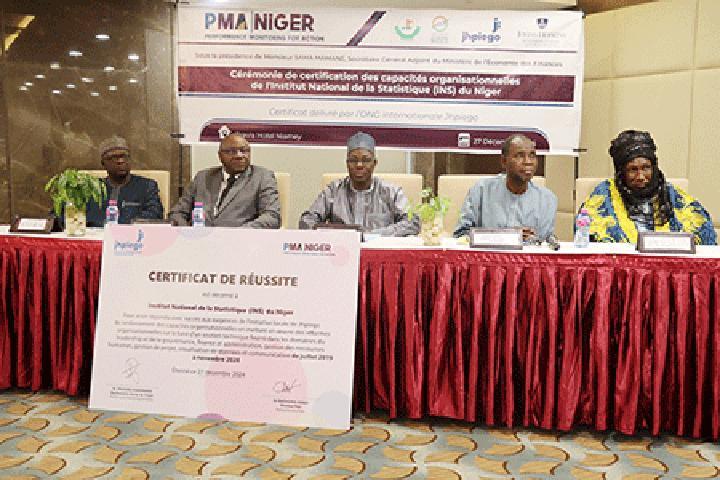 Cérémonie de certification des capacités organisationnelles de l ...