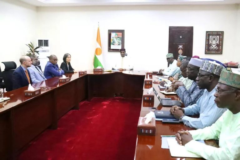 Niamey Premier Ministre Rencontre Délégation FMI - niger