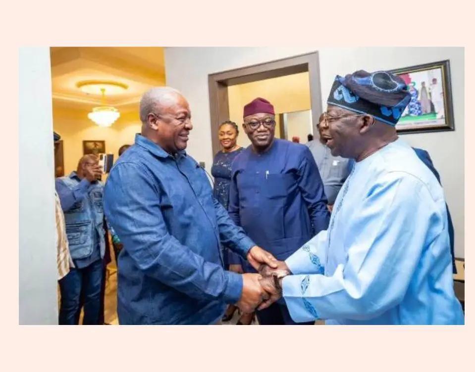 Tinubu rallies Africa leaders against western validation as Ghana’s John Mahama takes oath of ...