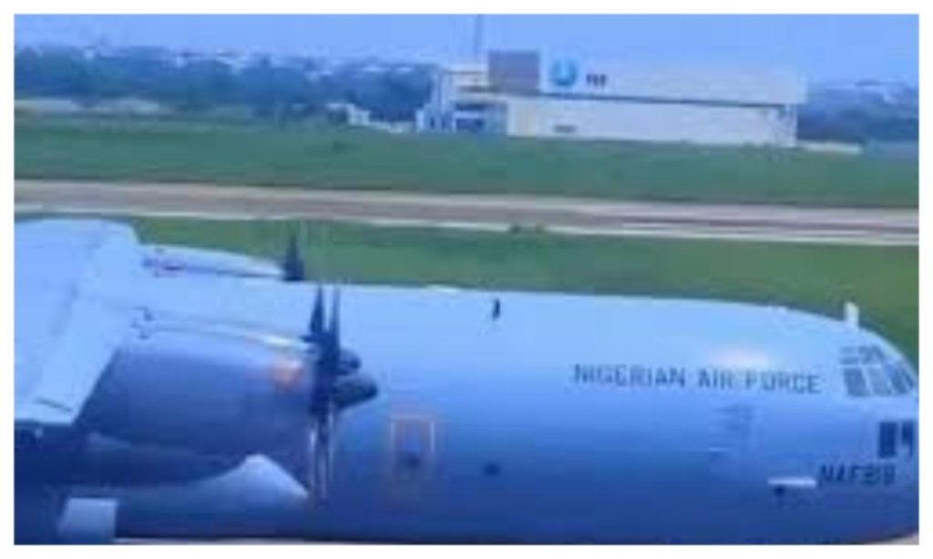 NAF explains why its aircraft landed in Burkina Faso - Nigeria