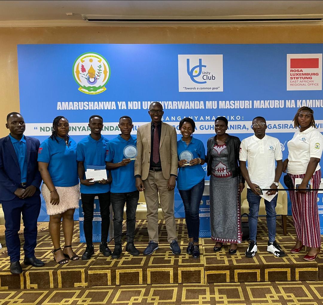 Unity Club recognises winners in Ndi Umunyarwanda contest - Rwanda