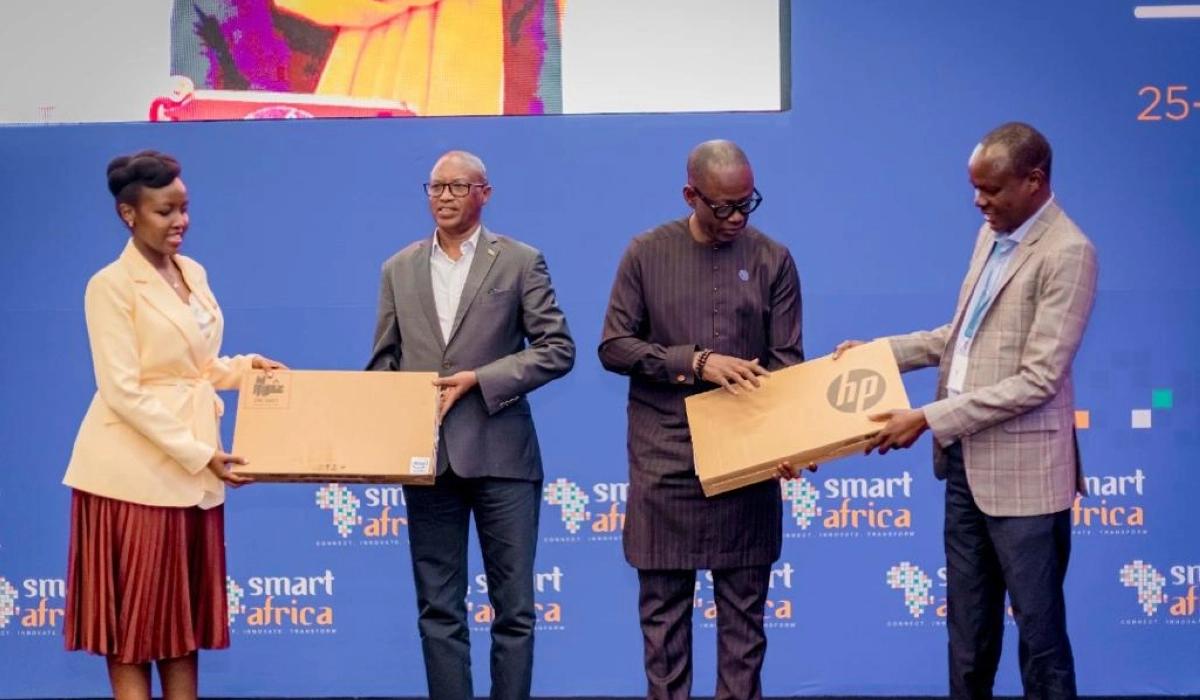 Smart Africa donates over 100 laptops to teachers, students - Rwanda