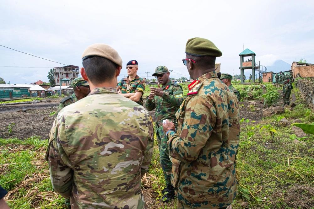 Defence attachés inspect scene of DR Congo-Rwanda border shooting - Rwanda