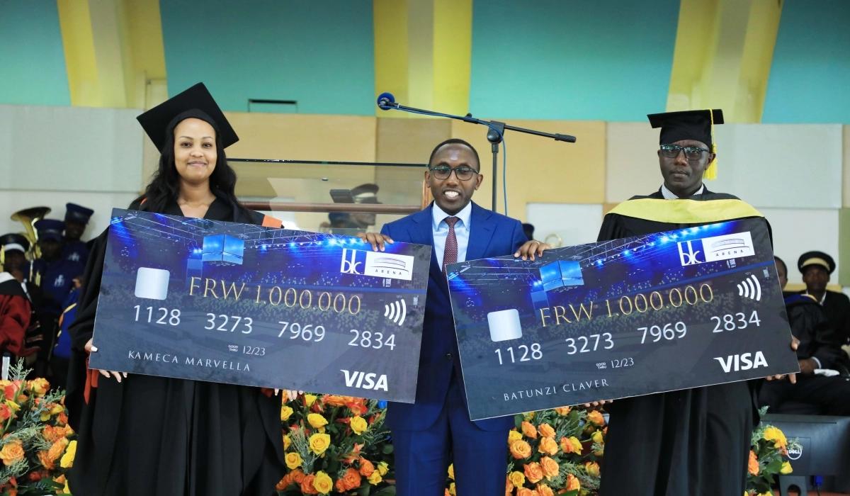 BK awards AUCA outstanding graduates - Rwanda