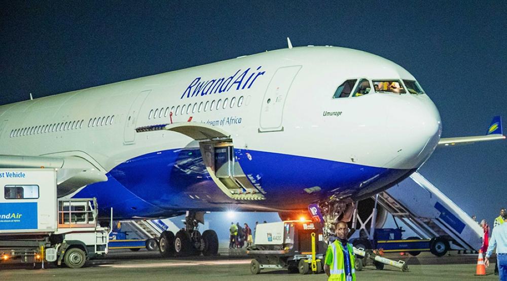 RwandAir maiden cargo flight lands in UAE - Rwanda