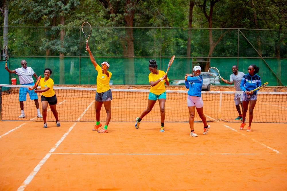 Tennis: Rwandan players in preps for 2023 Billie Jean King Cup - Rwanda