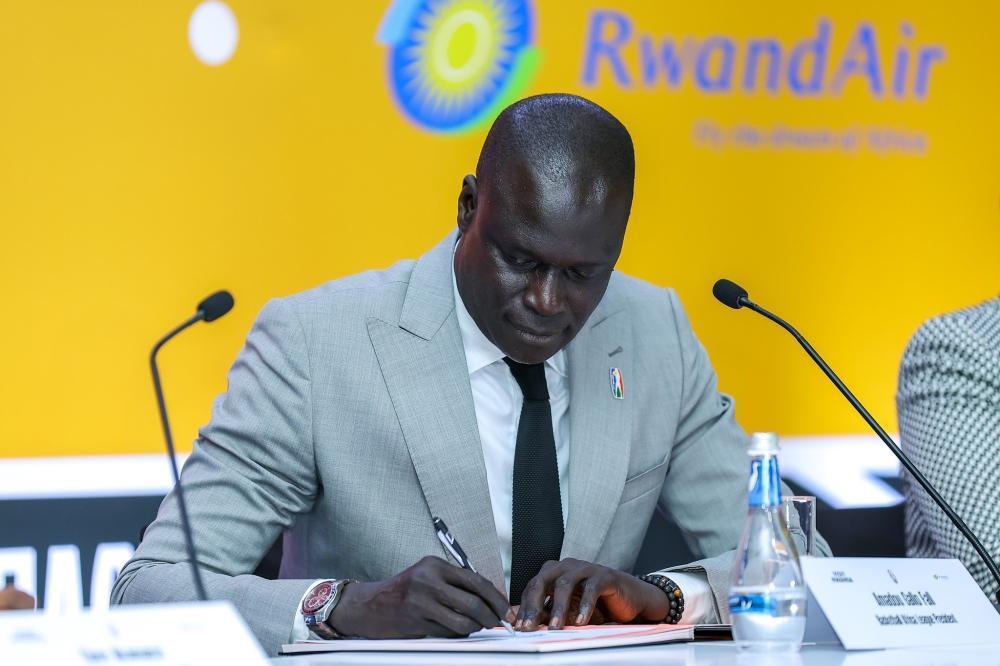 PHOTOS: Rwanda, BAL announce multi-year partnership extension - Rwanda