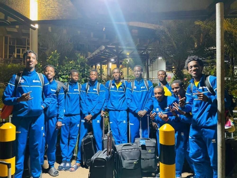 Rwandan girls team off to Monastir ahead of U16 FIBA Afrobasket - Rwanda