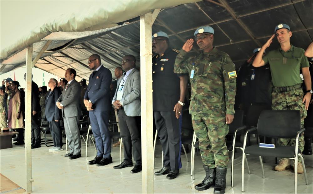 Officials pay tribute to Rwanda's fallen peacekeeper - Rwanda
