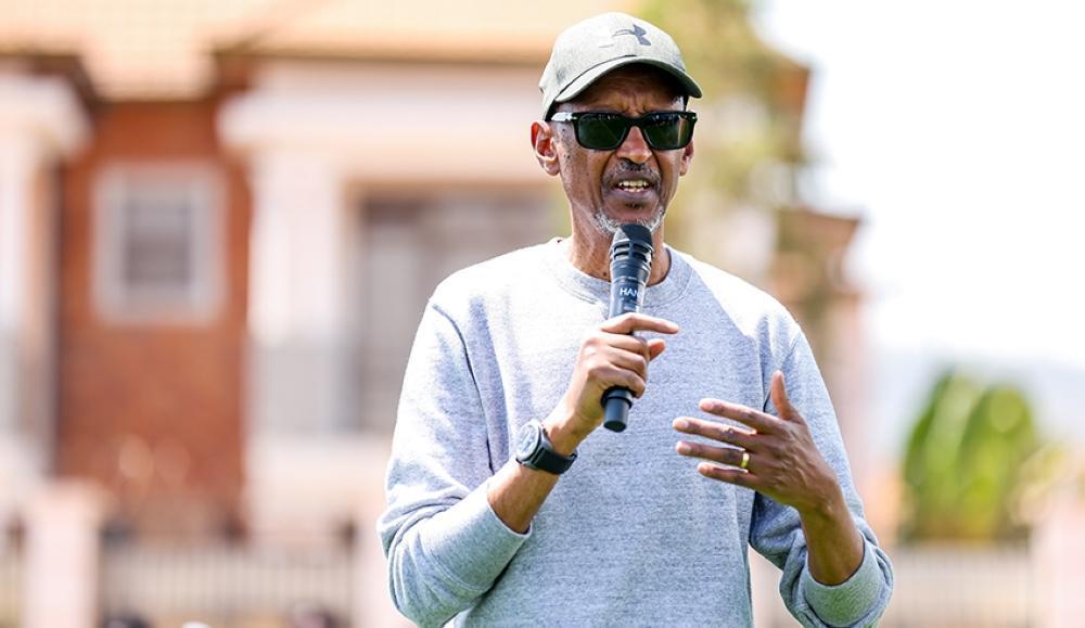 Kagame, Masai laud Giants of Africa Umuganda Day - Rwanda