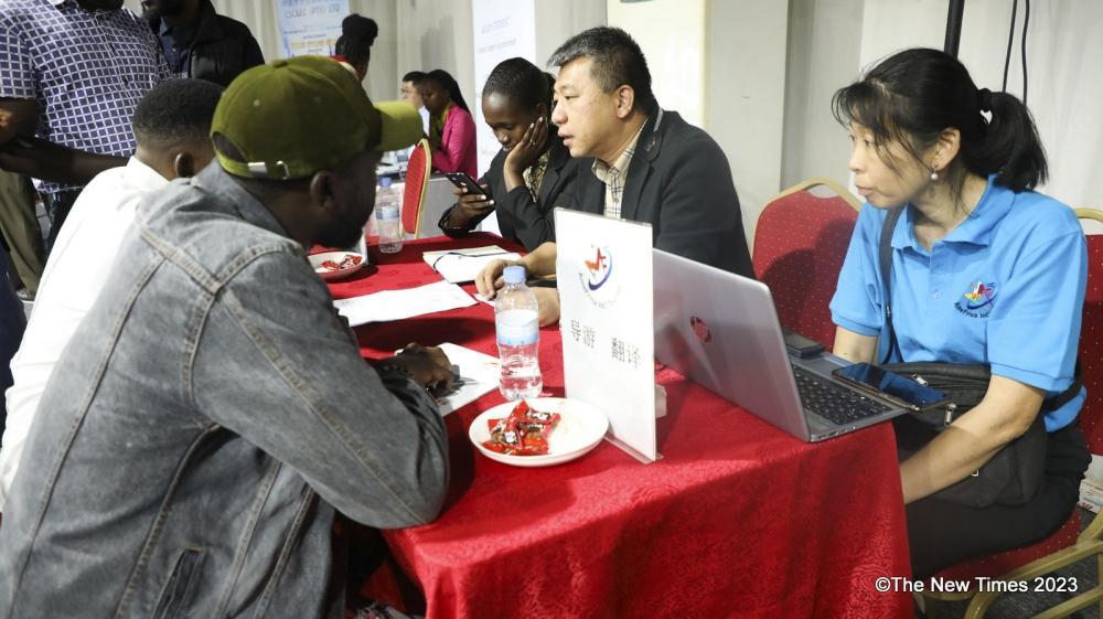 Chinese companies host job fair for Rwandans who graduated in China ...