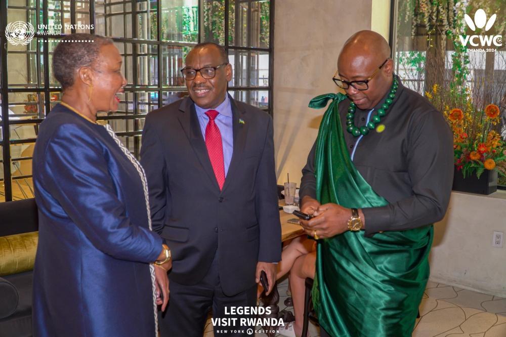 Legends Visit Rwanda tour in New York ahead of UN General Assembly - Rwanda
