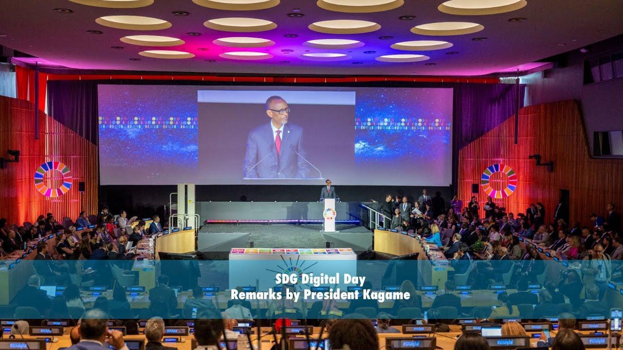 SDG Digital Day | Remarks by President Kagame - Rwanda