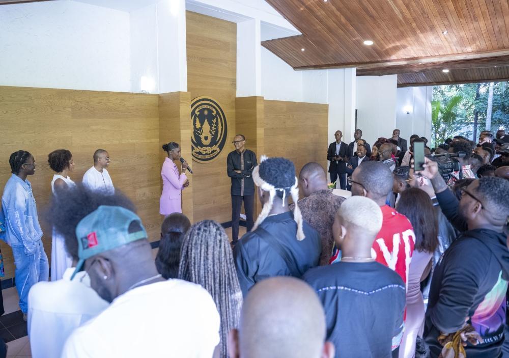 Trace Awards: What African artistes told Kagame - Rwanda