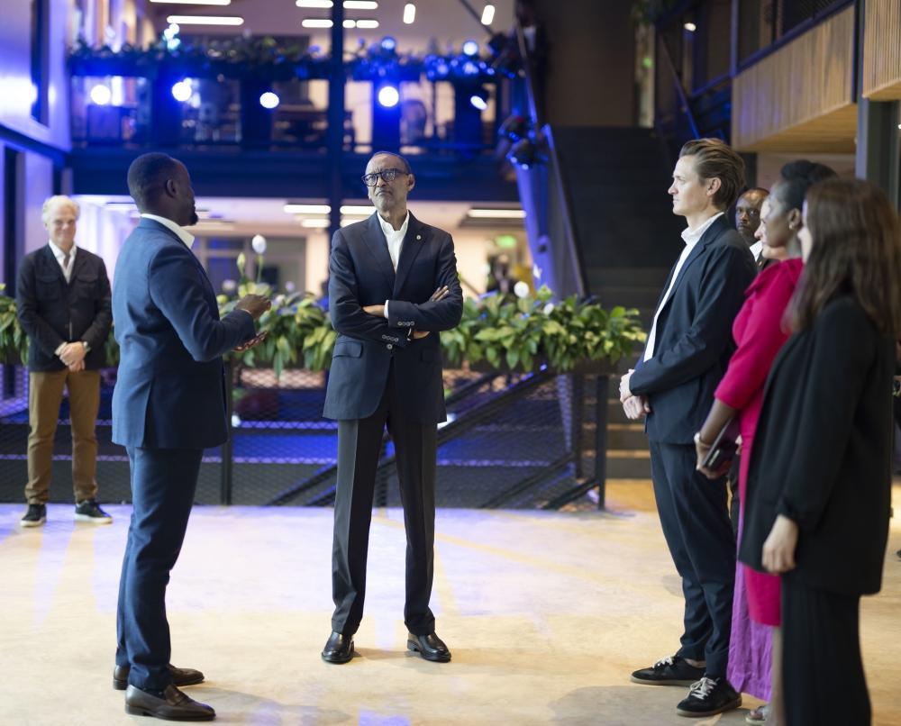 Kagame tours, inaugurates Norrsken House Kigali - Rwanda