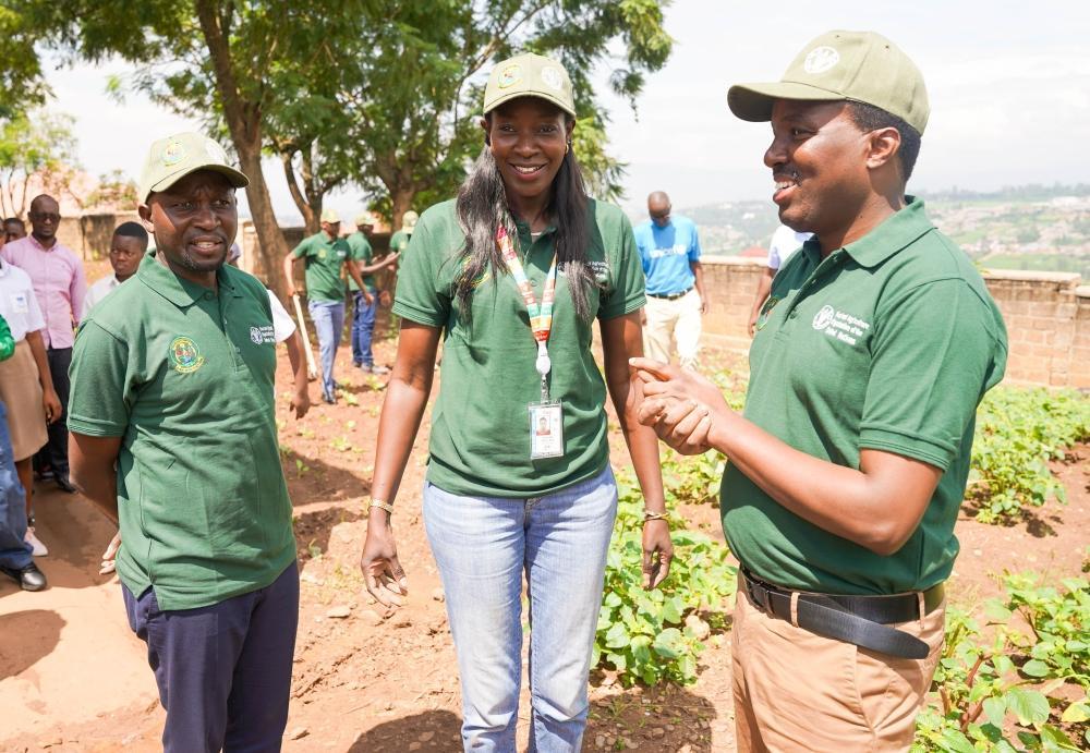 FAO's fruit tree planting project starts in 100 schools in Kigali - Rwanda