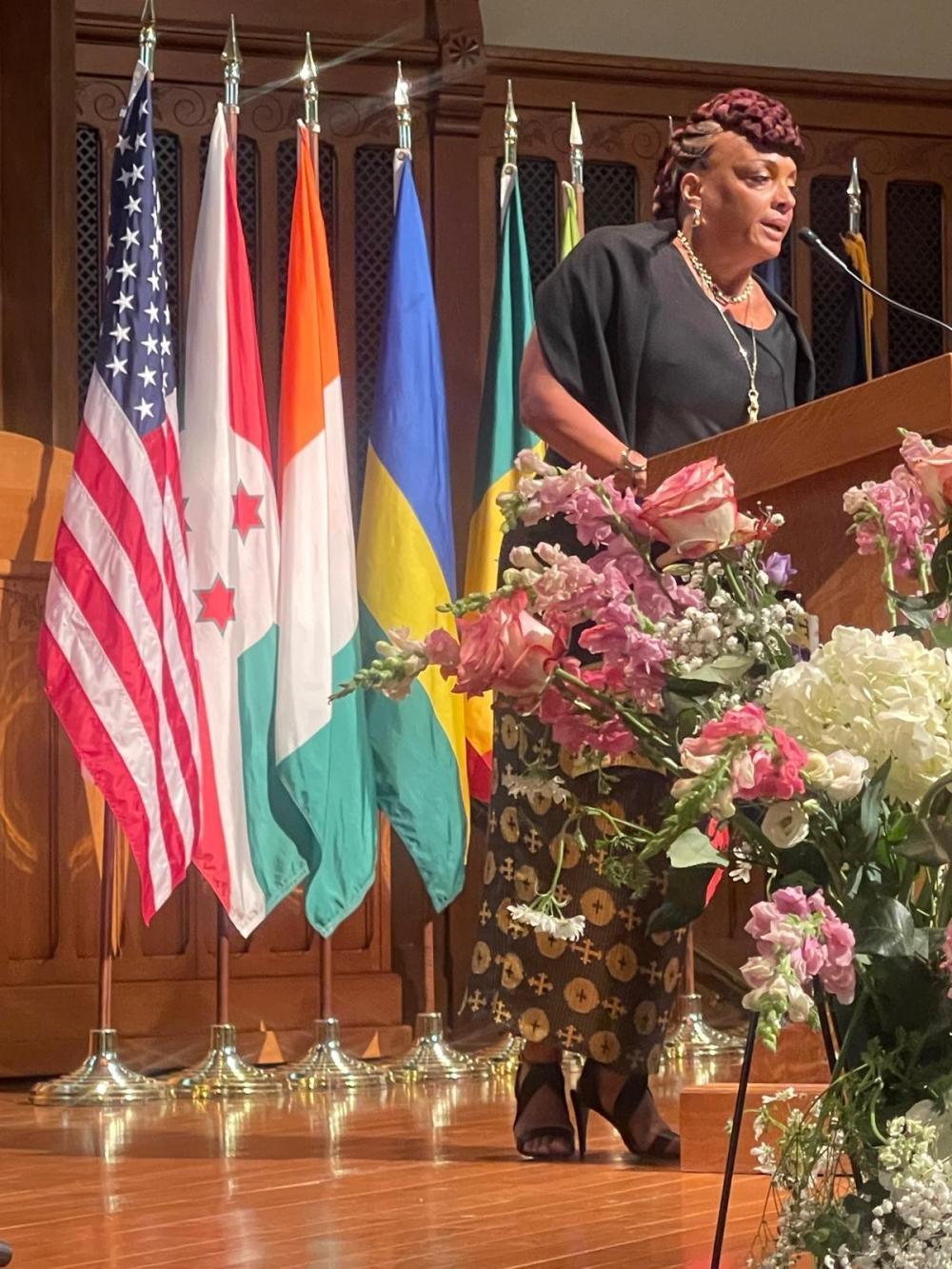Amb. Mukantabana pays tribute to former Rwandan consul Cynthia Shepard ...