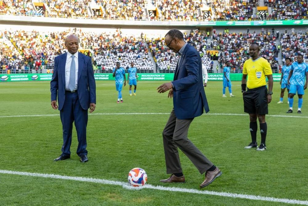 Kagame inaugurates Amahoro Stadium - Rwanda