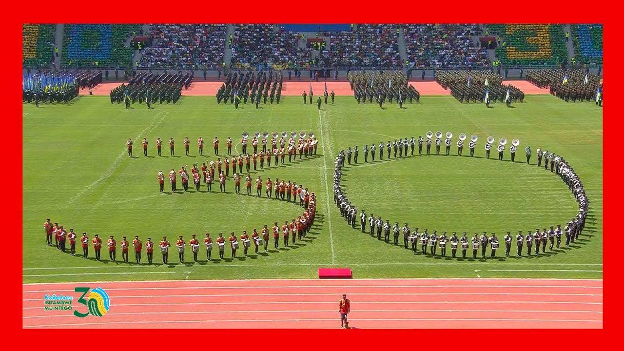 RDF and National Police Form "30" to Symbolize Three Decades Since ...