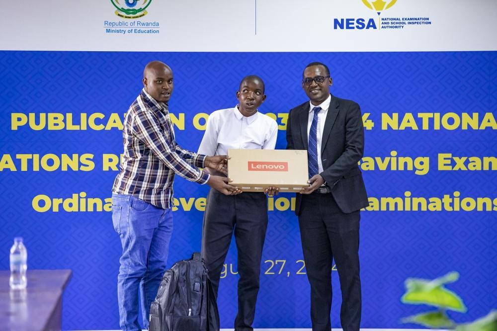Visually impaired student among top performers in national exams - Rwanda