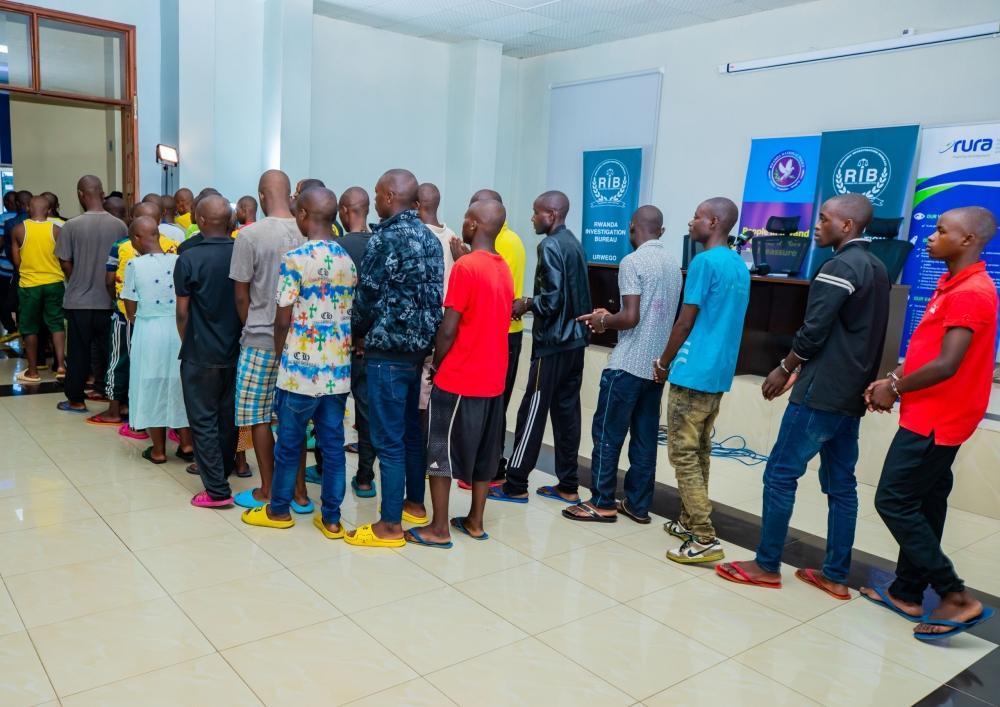 RIB parades 45 mobile money fraud suspects - Rwanda