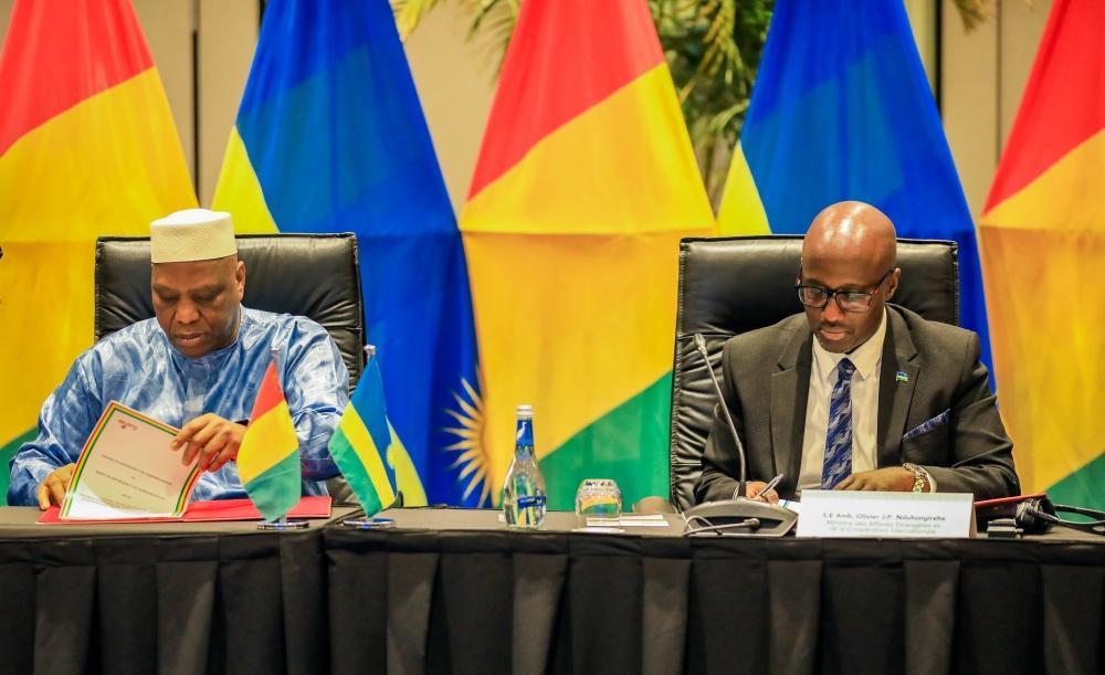 Rwanda, Guinea sign 12 cooperation agreements - Rwanda