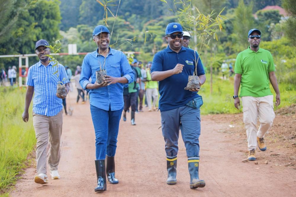 Crystal Ventures Foundation plants trees for a greener future - Rwanda