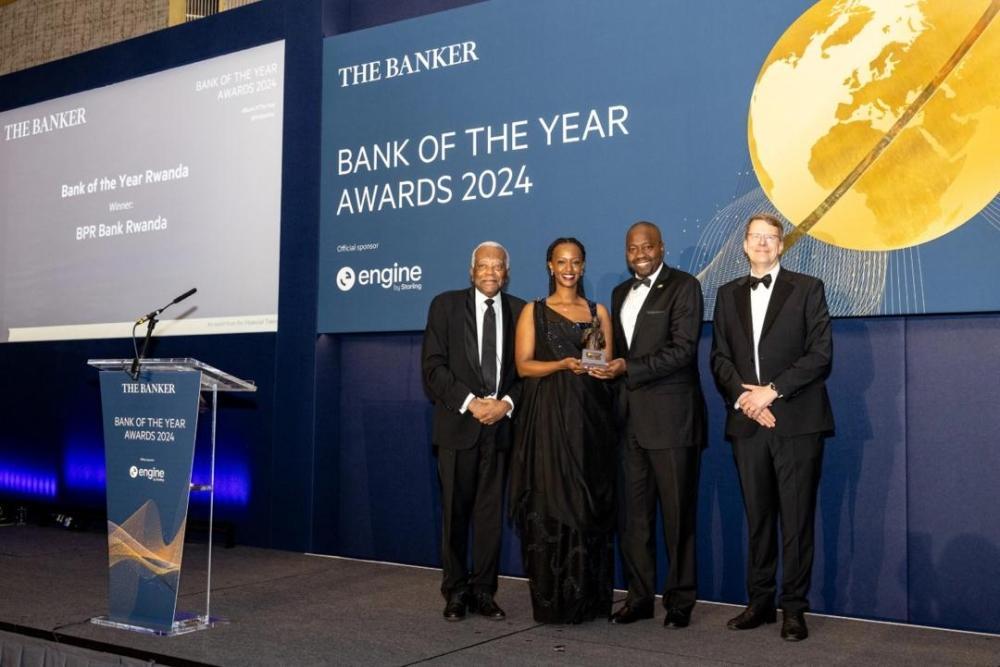 BPR Bank Rwanda wins Bank of the Year 2024 award - Rwanda