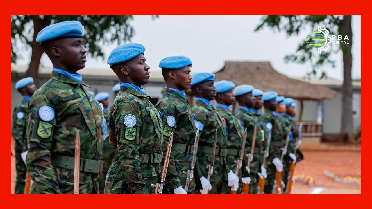 The Chief of Staff of the RDF visited RDF peacekeeping soldiers in the ...