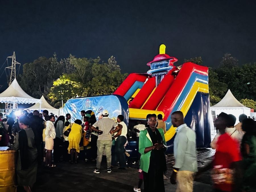 Festive Cheer at Kigali Convention Centre Christmas Day - Rwanda