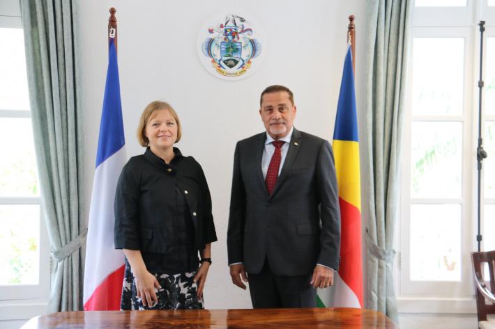 The ambassador-designate of France pays this first courtesy visit to ...