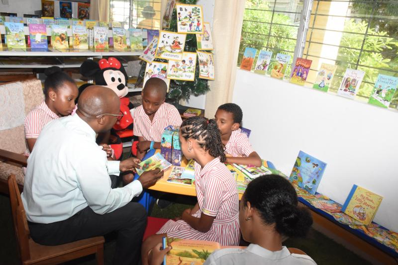 Launch of the International School Library week - Seychelles