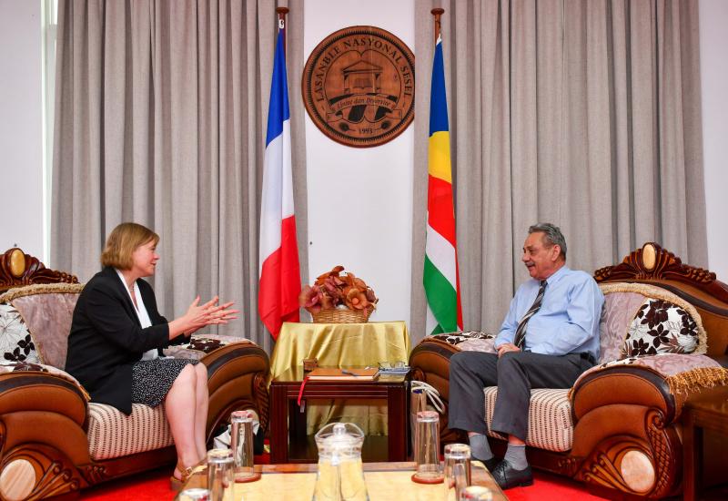 Newly accredited French ambassador pays courtesy call on Speaker ...