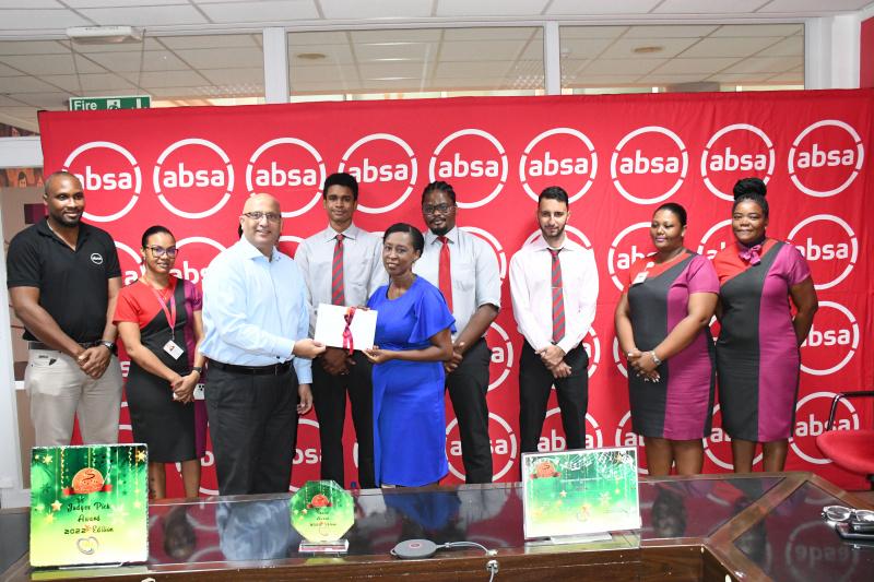 Absa Seychelles donates to organisation fighting against substance ...