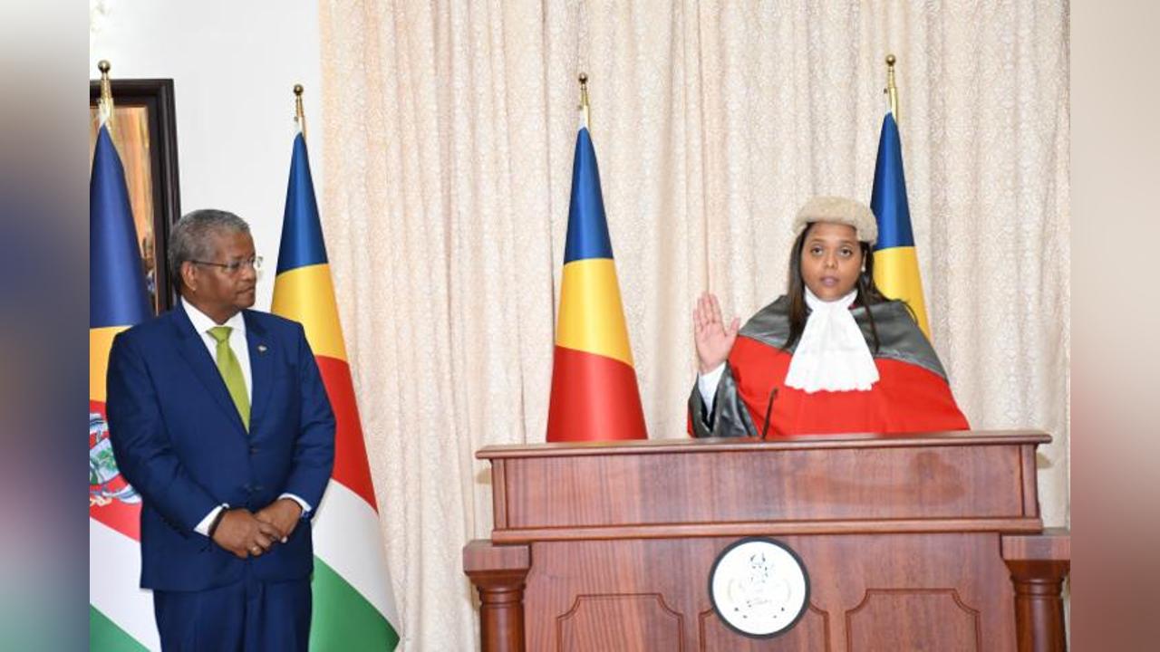 Alexandra Madeleine sworn in as Supreme Court judge - Seychelles