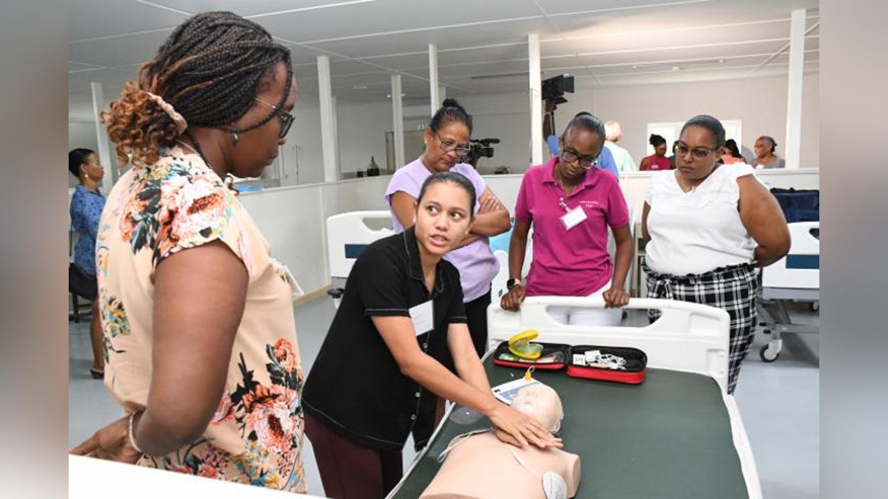 Ministry of Health re-launches basic and advanced life support training ...