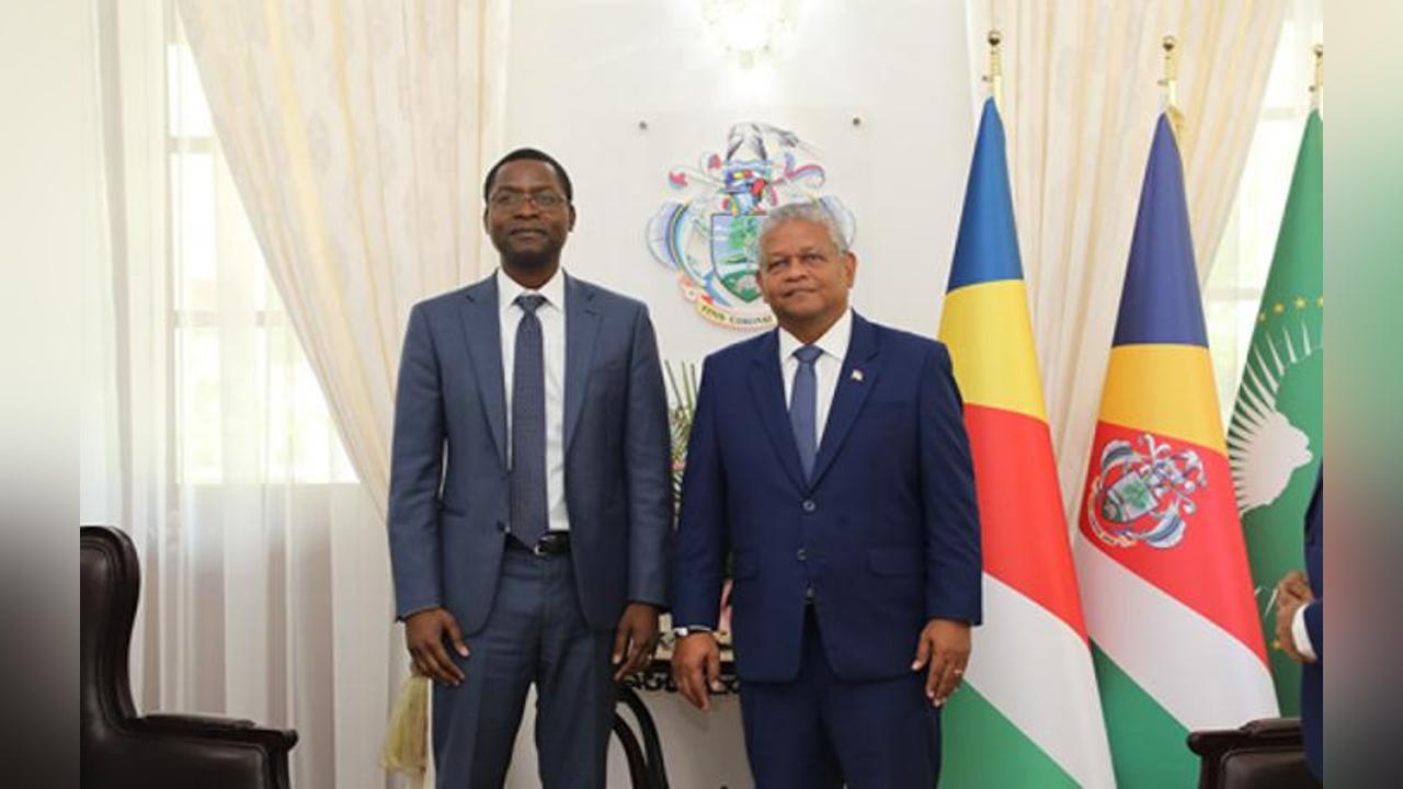President Ramkalawan received the Chief of Mission for the ...