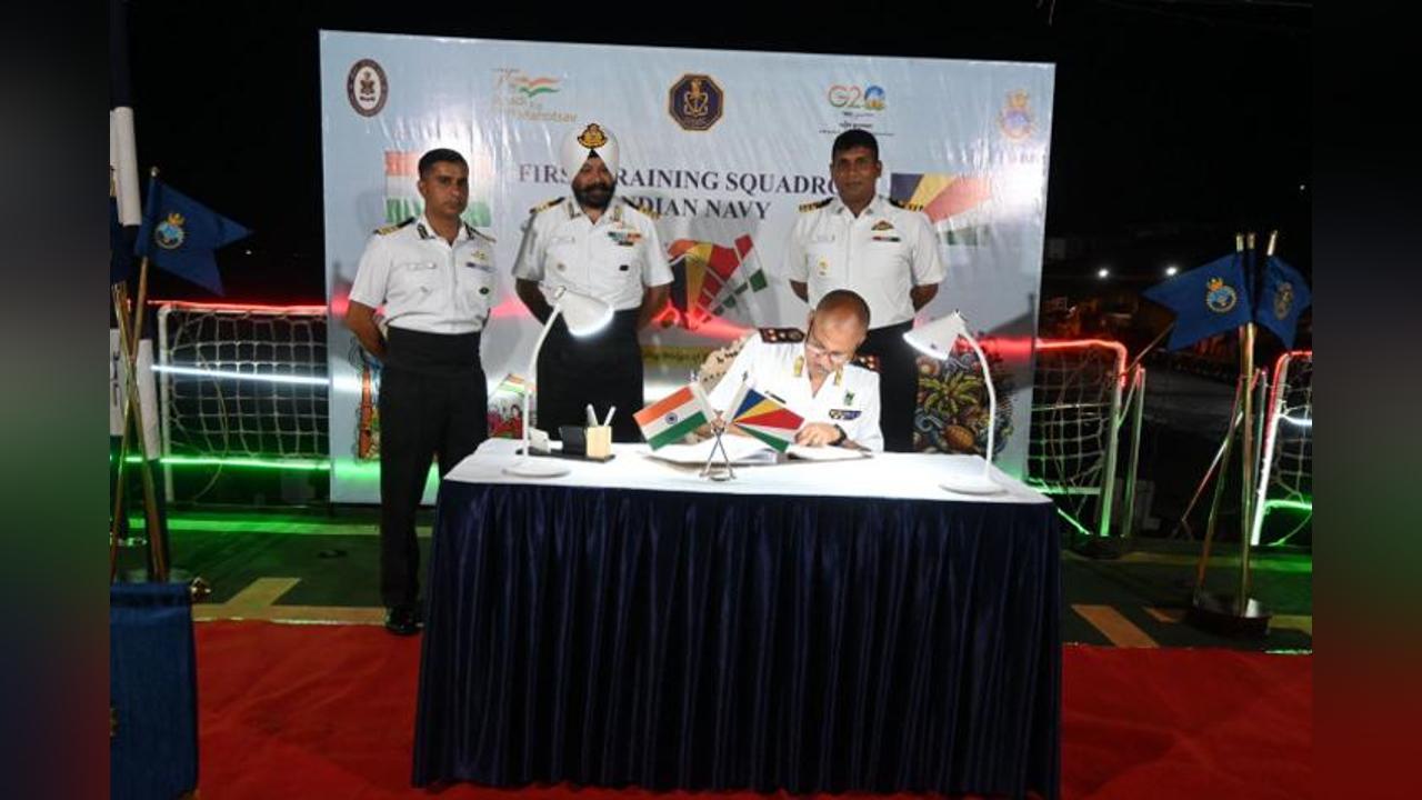 Indian navy ships wrap up Victoria visit with reception onboard ...