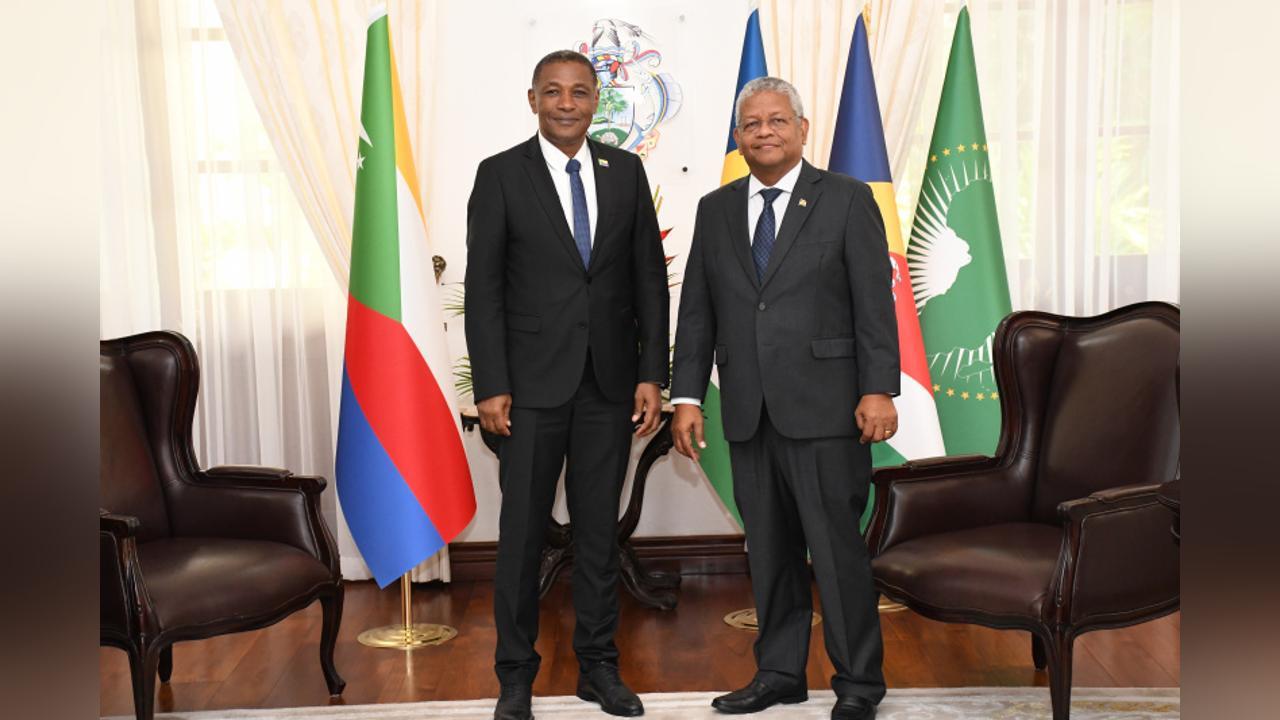 Courtesy visit by the President of the National Assembly of the Union ...