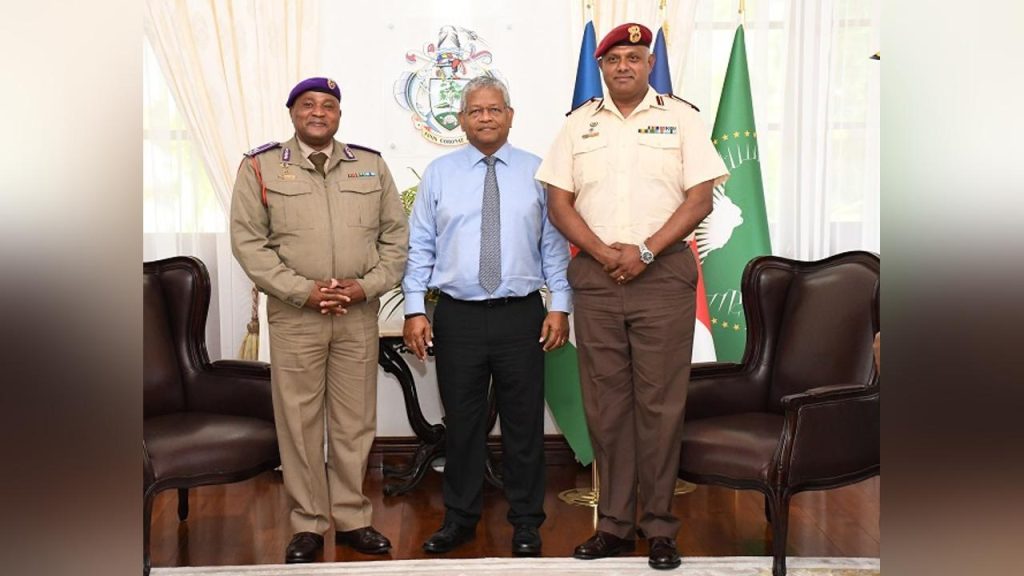 Seychelles' President meets military chaplain of South African National ...