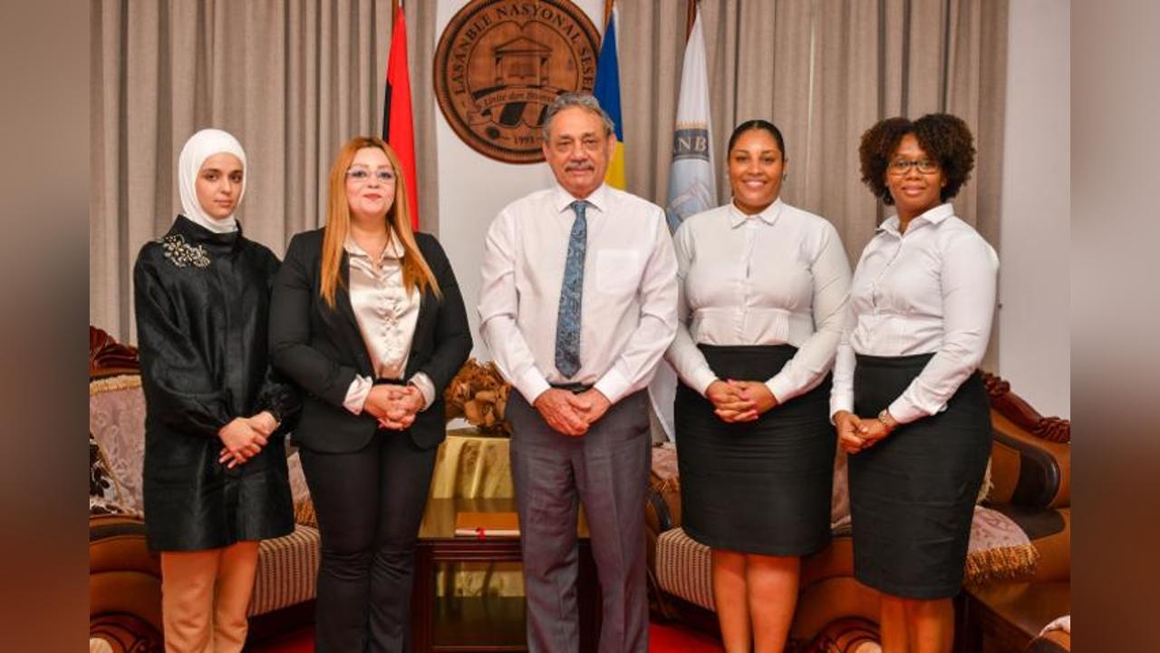 Newly appointed chargé d’affaires for Libyan embassy pays courtesy call ... Newly appointed chargé d’affaires for Libyan embassy pays courtesy call ...