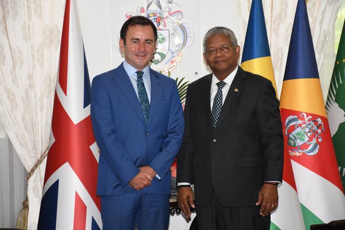 British HC Patrick Lynch bids farewell after four years - Seychelles