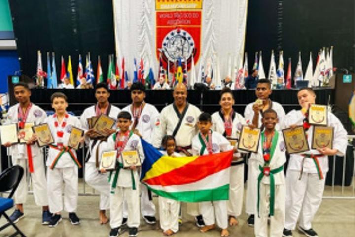 5 golds: Seychelles' Tang Soo Do team wins 16 medals at World Tang Soo ...