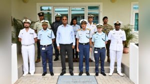 President visits two key maritime security centres - Seychelles